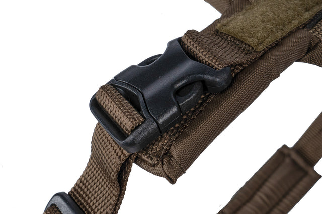 Long dog harness with handle | Line harness long WD – Non-stop dogwear