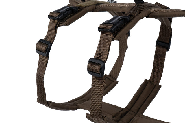 Long dog harness with handle | Line harness long WD – Non-stop dogwear