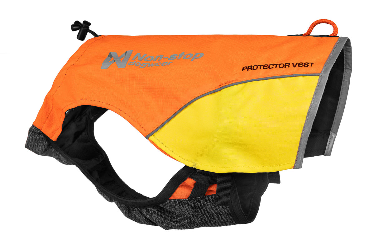 Orange dog vest | Protector vest – Non-stop dogwear