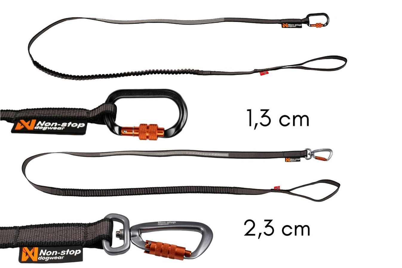 Elastic dog leash | Touring bungee – Non-stop dogwear