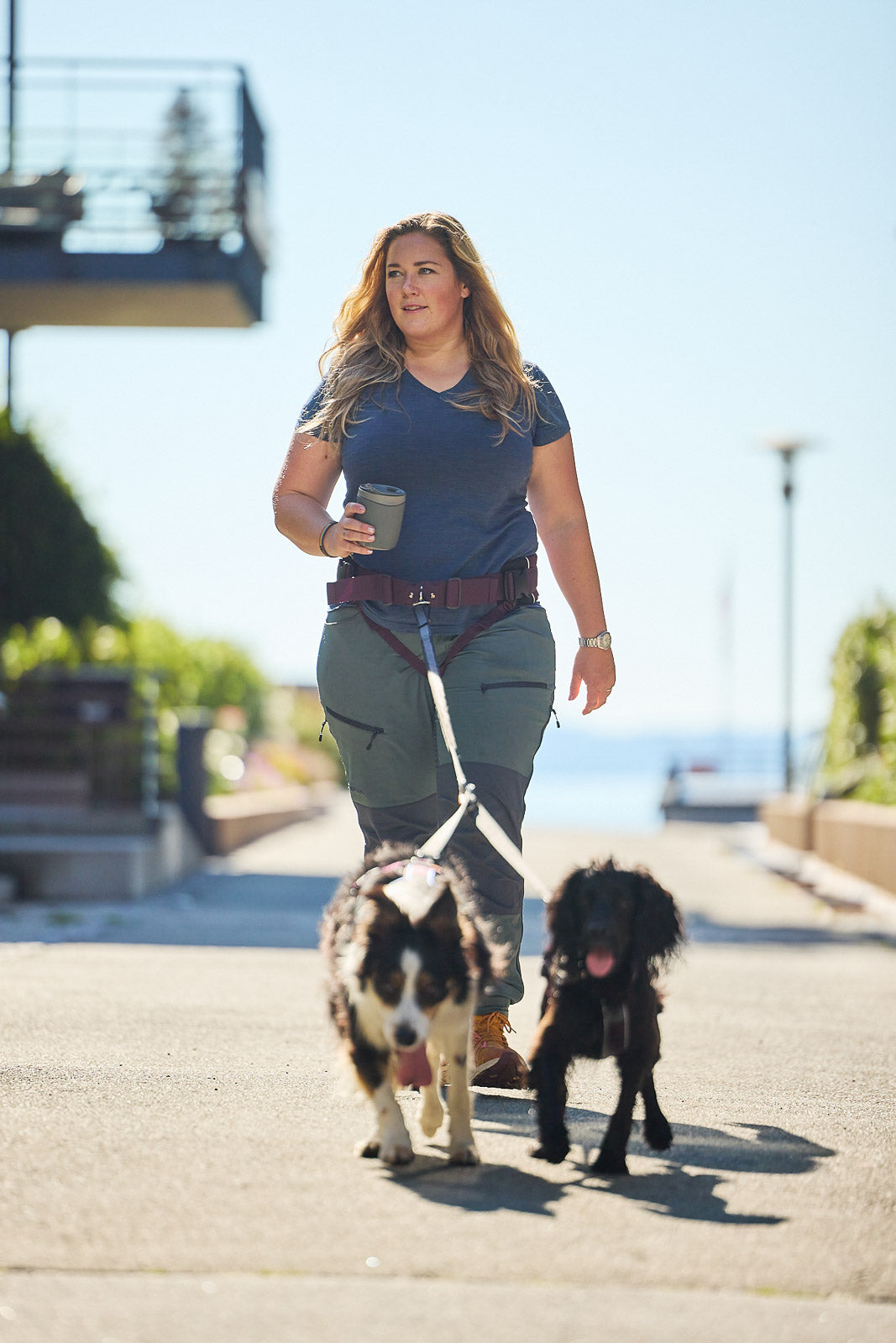 Hands free dog walking belt | Trekking belt 2.0 – Non-stop dogwear