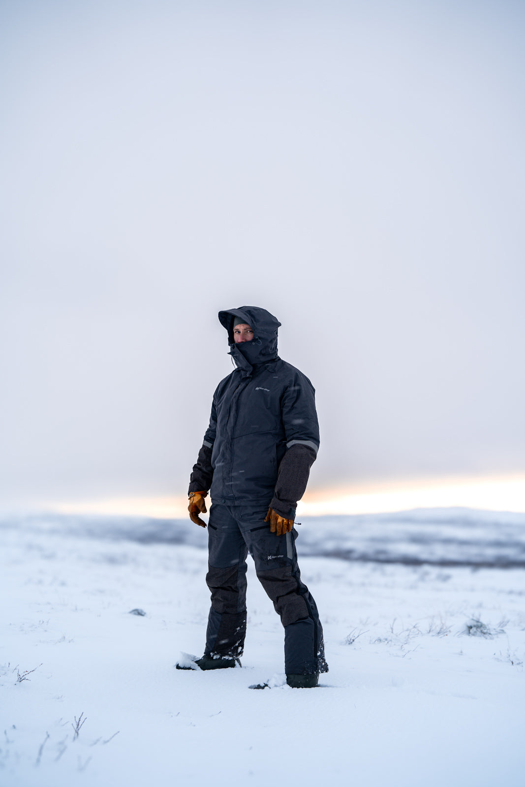 Mushing & arctic expedition pants | Ventile® bib shell pants – Non-stop ...