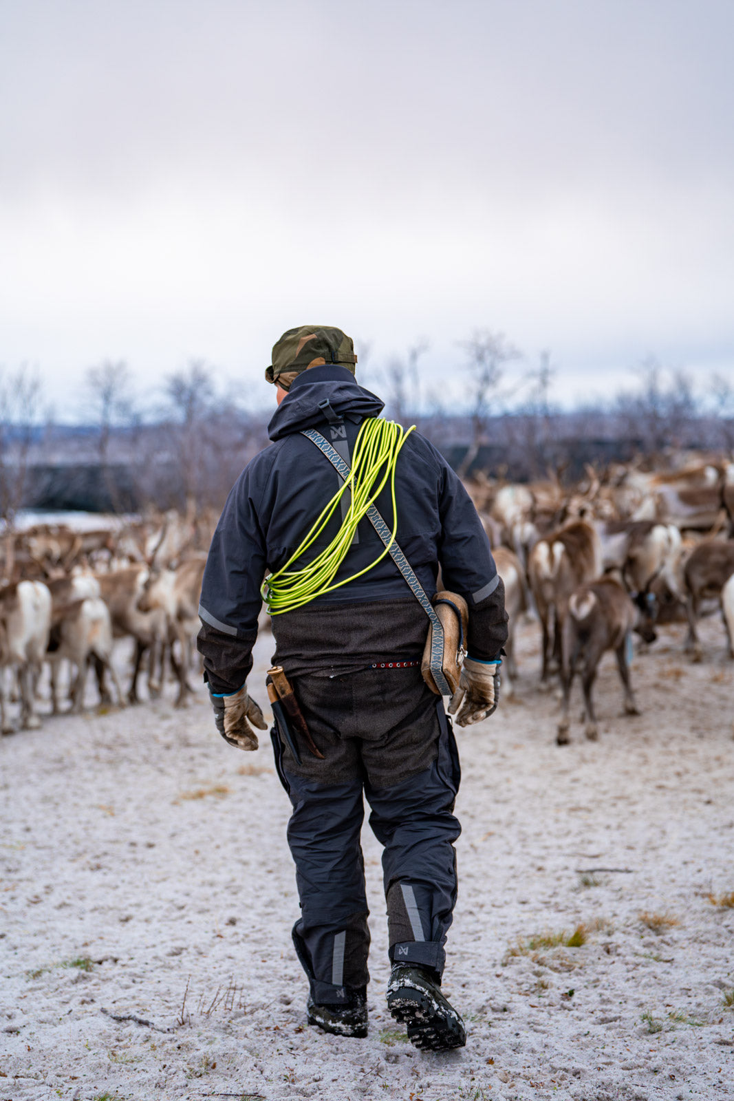 Mushing & arctic expedition pants | Ventile® bib shell pants – Non-stop ...