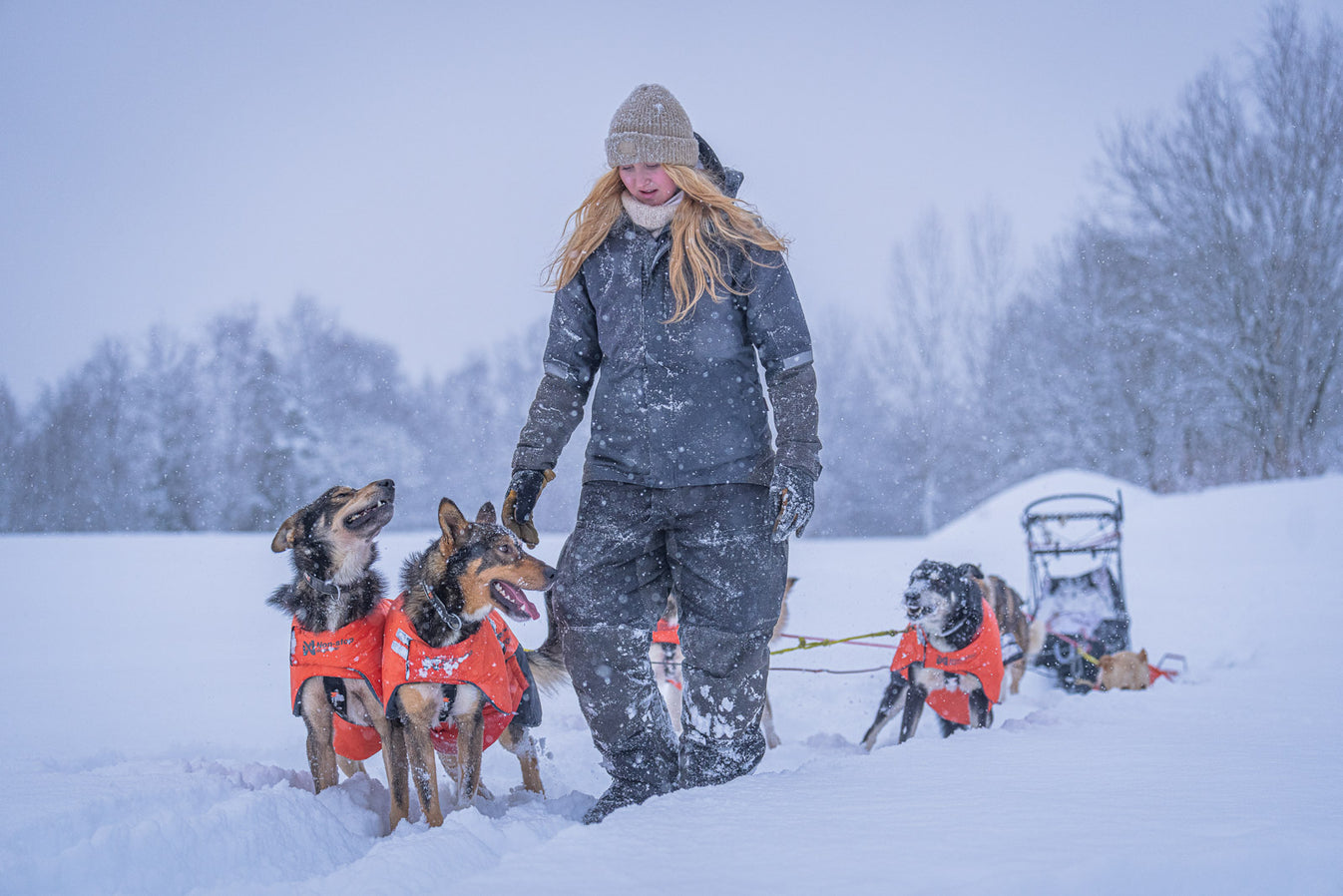 Mushing & expedition jacket | Ventile® shell jacket women’s – Non-stop ...